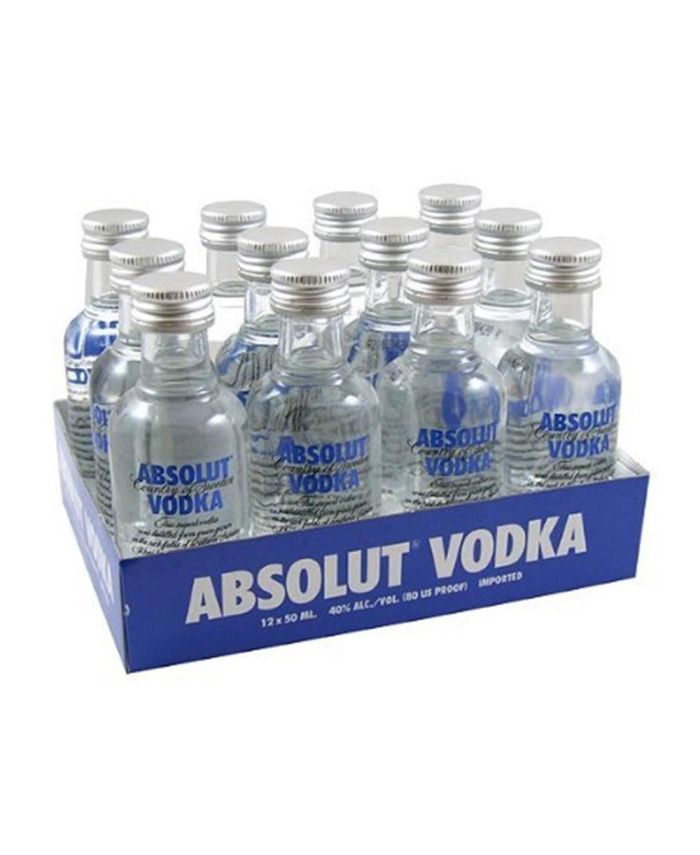 Absolut Blue Vodka 12 x 5cl