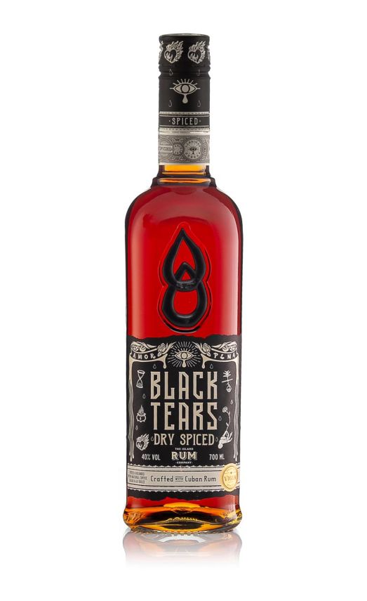 Black Tears Spiced Rum 70cl