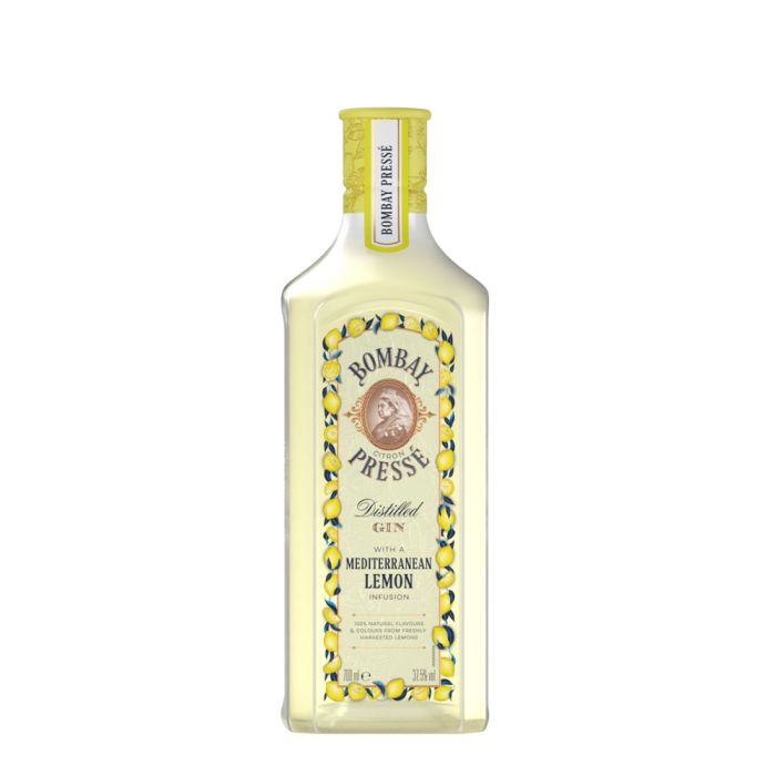 Bombay Citron Pressé Lemon Flavoured Gin, 70cl